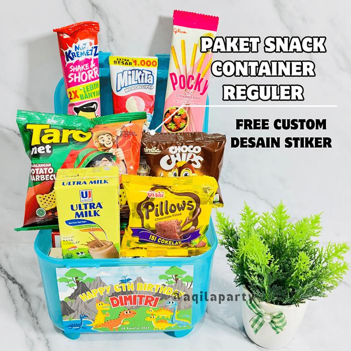 Jual Paket Snack Ulang Tahun Anak Box / Goodie Bag Anak / Hampers ...