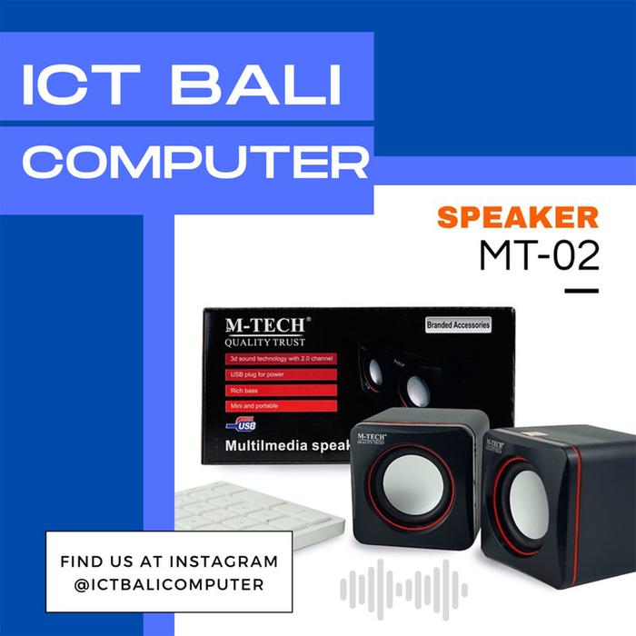 Jual Speaker USB 2.0 M-Tech MT-01 (Speaker Laptop M-Tech MT-01) Speaker ...