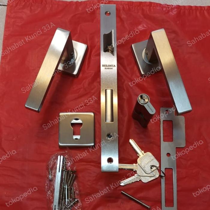 Jual Handle Pintu Rumah Set - Gagang Pisah Komplit - Stainless, Komplit - Jakarta Pusat ...