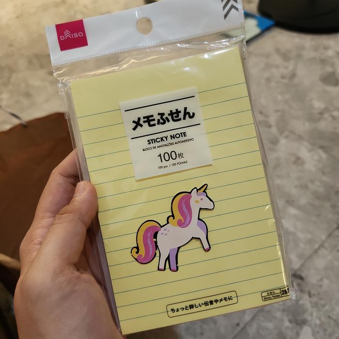 Jual sticky note garis 100 lembar daiso japan jepang - Kota Tangerang ...
