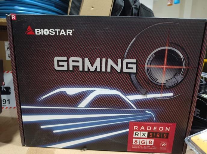 Jual Biostar Racing RX 580 8GB DDR5 AMD GPU Radeon RX580 8 GB Graphic ...