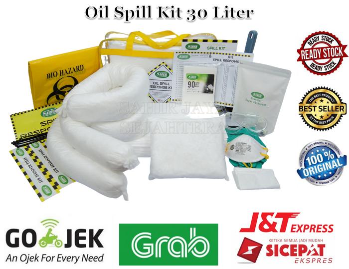 Jual Oil Spill Kit 30 Liter Oil Spill Kit 30L Kemasan Soft Bag - Kota ...