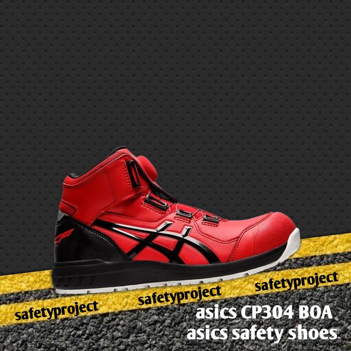 Jual asics CP304 BOA ASICS safety shoes work shoes Sepatu Kerja ...