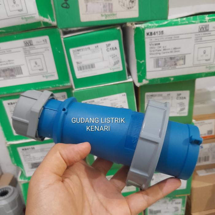 Jual Plug Male MENNEKES 3Pin 32A IP67 Tipe 290 Original Made In Germany ...