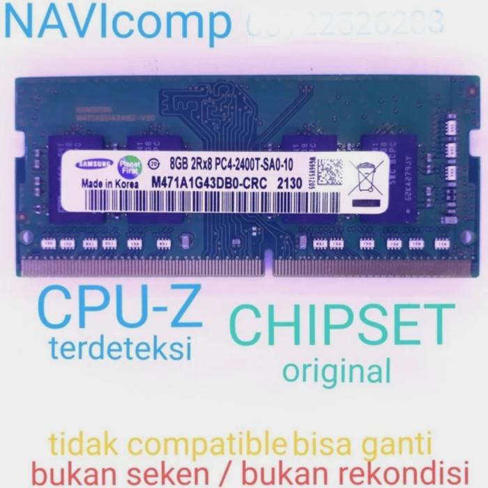 Jual memory Samsung 8 gb ddr4 8gb 2400 sodimm ram laptop notebook ddr 4 ...