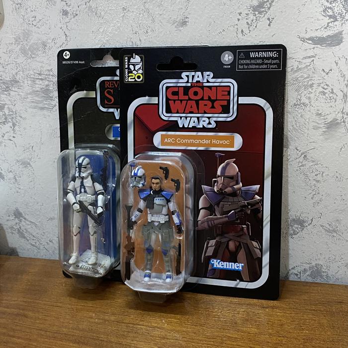 Jual Star Wars TVC Clone Trooper 501st Legion & Arc Commander Havoc ...