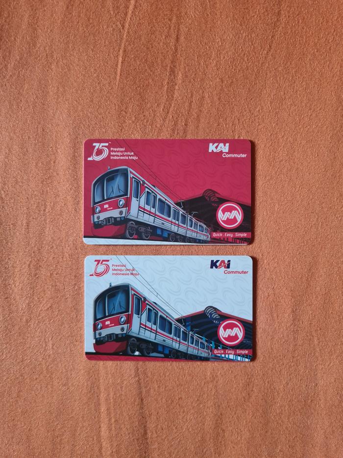 Jual Kartu Multi Trip KRL KMT Commuter Line 15 Tahun 15th Prestige ...