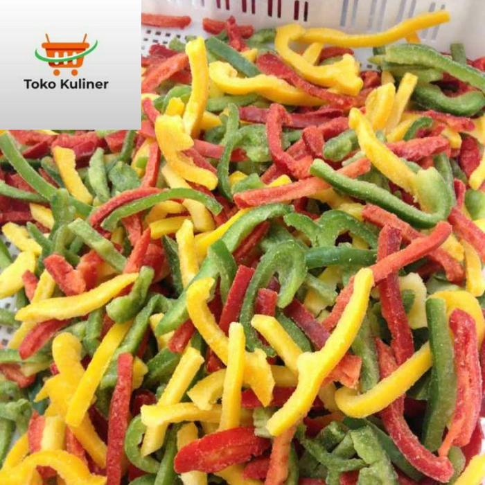 Jual Paprika Slice Frozen 1kg - Jakarta Barat - Toko Kuliner | Tokopedia