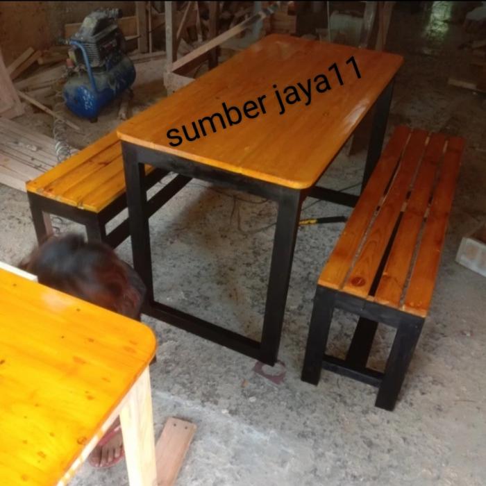 Jual meja makan resto bakso kayu jati belanda - Kota Tangerang Selatan ...