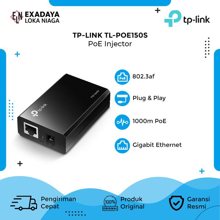 Jual TP-Link TL-POE150S PoE Injector Adapter - Jakarta Pusat - Exadaya ...