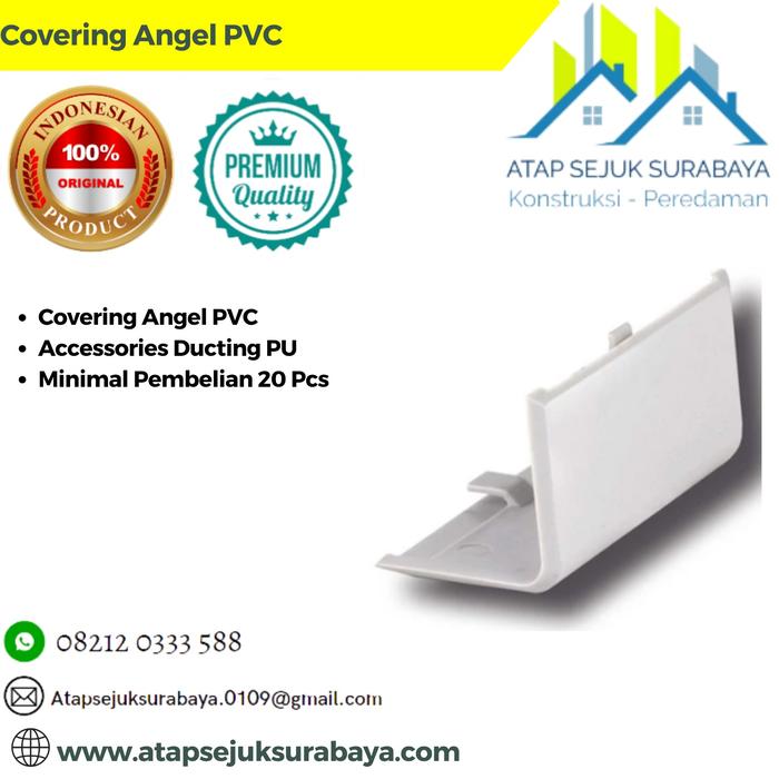 Jual Covering Angel PVC Punutup Sudut Instalasi Ducting - Kota Surabaya ...