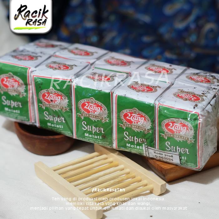 Jual RACIK RASA | TEH 2 TANG SUPER MELATI HIJAU SLOP HARUM 2TANG TUBRUK ...