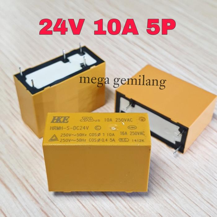 Jual Relay HKE 24v 5pin tipe HRMH - Jakarta Barat - Mega Gemilang ...