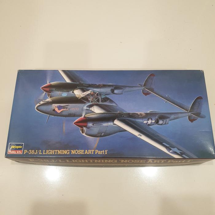 Jual Hasegawa Model Kit Pesawat P-38J/L Lightning 'Nose Arr Part 1' 1/72 - Kab. Tangerang ...