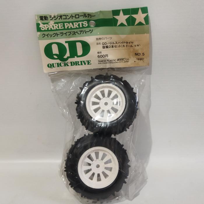 Jual Tamiya QD Paddle Spike Tires Rear With Wheels - Kota Tegal - GAHS ...