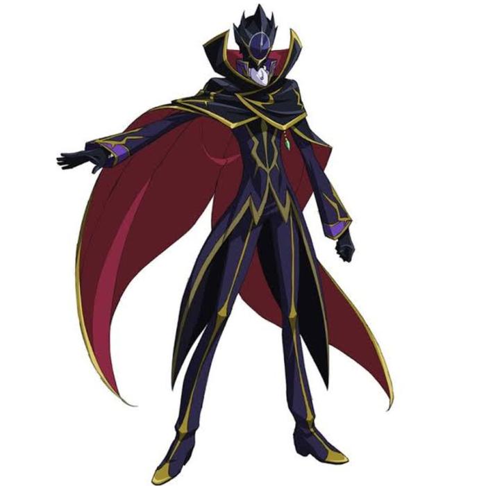 Jual Lelouch Lamperouge Zero Code Geass Cosplay Costume - Kota Sukabumi ...