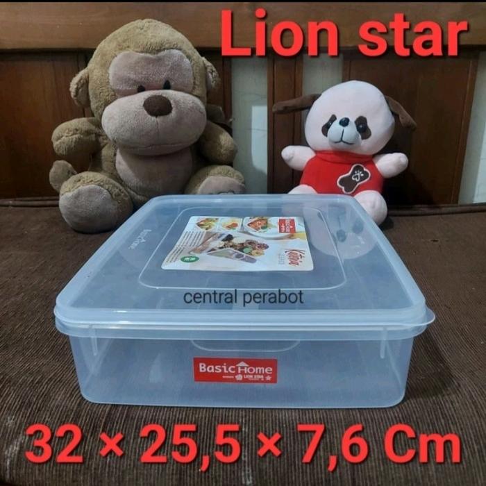 Jual box donat/box kotak makanan/kotak penyimpanan makanan 4 ltr lion ...