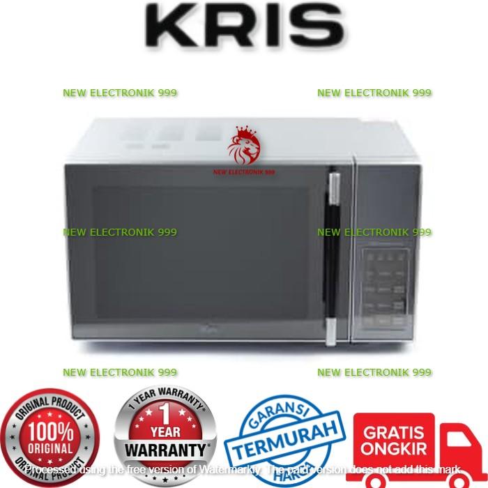 Jual KRIS MICROWAVE DIGITAL W/ GRILL SILVER 23L Microwave Oven Digital ...