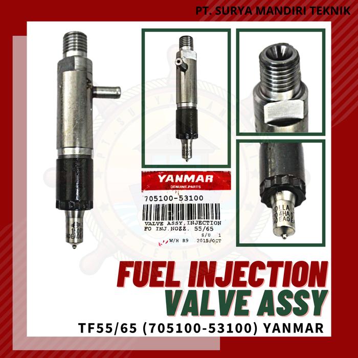 Jual FUEL INJECTION VALVE ASSY TF55 / TF65 705100-53100 YANMAR ASLI ...
