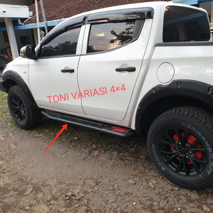 Jual Foot Step Double Cabin All New Triton Model Offroad-X - Jakarta ...
