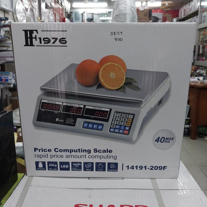 Jual Timbangan Digital FF1976 max. 40kg Display Depan & Belakang ...