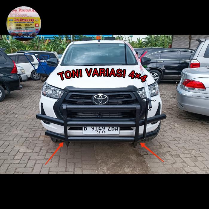 Jual Bumper Tanduk Depan Hilux Model Spek Tambang - Jakarta Utara ...