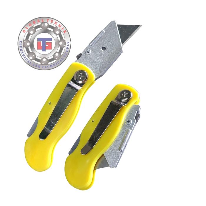 Jual Tekiro Pisau Cutter Lipat Multifungsi/Folding Utility Knife ...