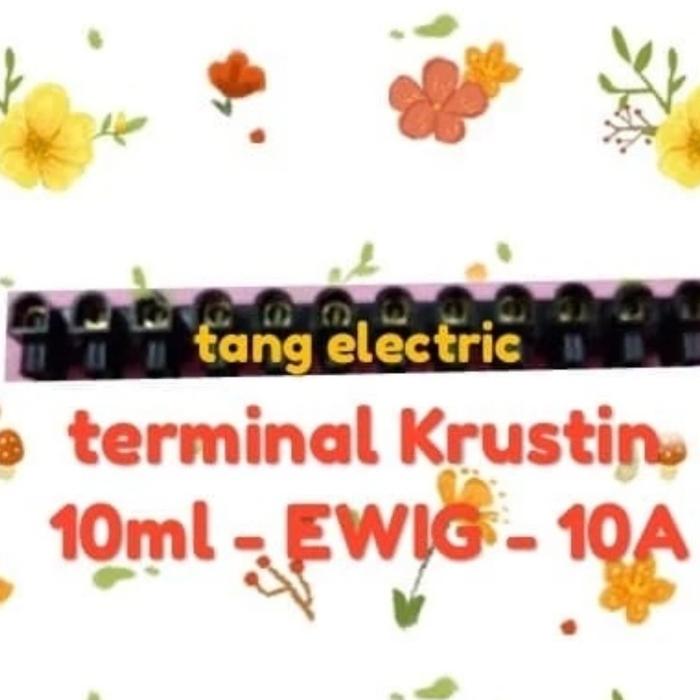 Jual terminal listrik / Krustin 10ml/sambungan listrik Krustin 10mm ...