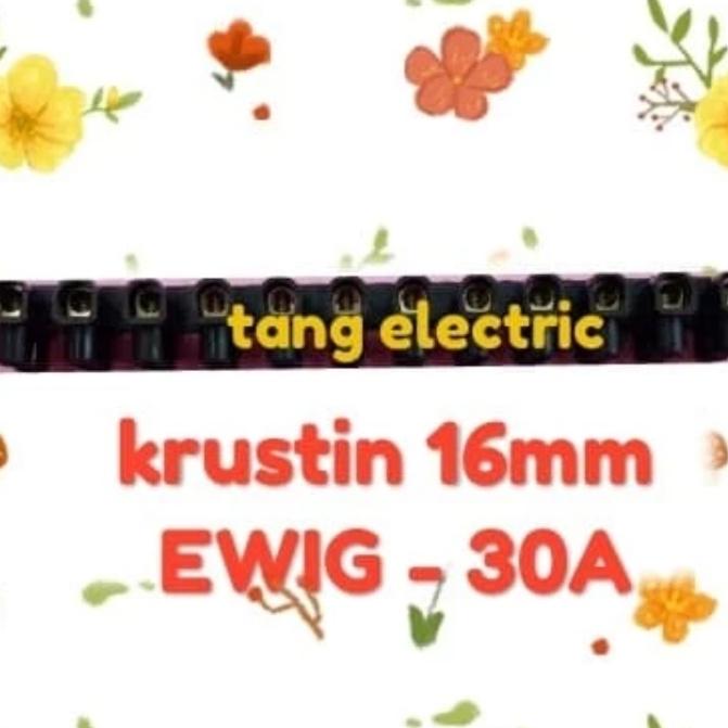 Jual Terminal Listrik / Krustin 16Ml/sambungan listrik Krustin 16mm ...