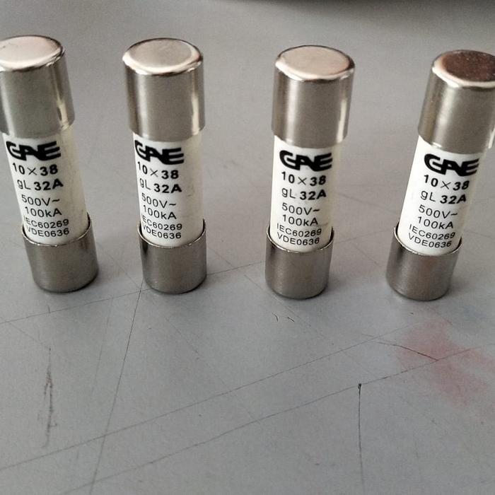 Jual Fuse Keramik GAE 10x38 gL 25A 500V 100kA GAE Germany 10×38 25A ...