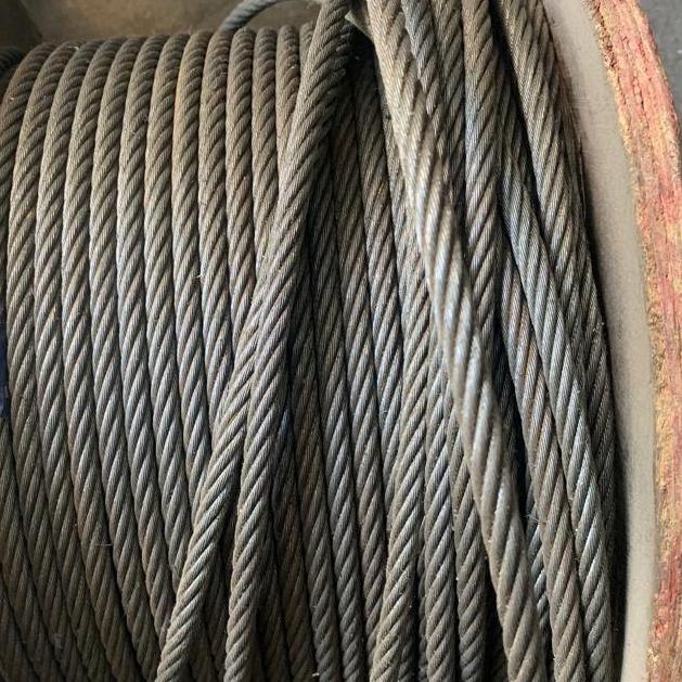 Jual Wire Rope Ungalvanized 12mm Kiswire Sertifikat 6x36 Per Meter IWRC ...