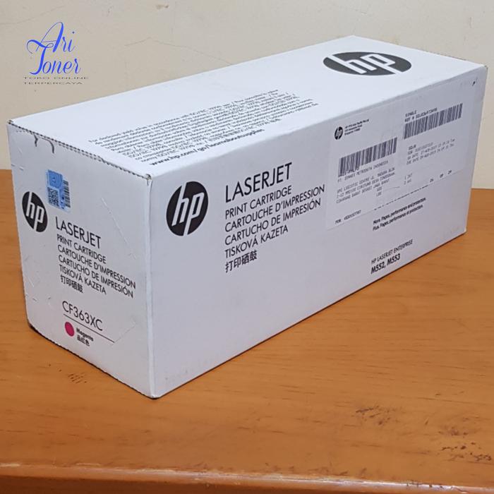 Jual Toner catridge hp laserjet cf360xc black dan color original ...