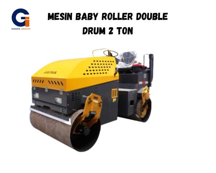 Jual Baby Roller 2 Ton Double Drum/Pemadat Aspal 2 Ton - Jakarta Barat ...