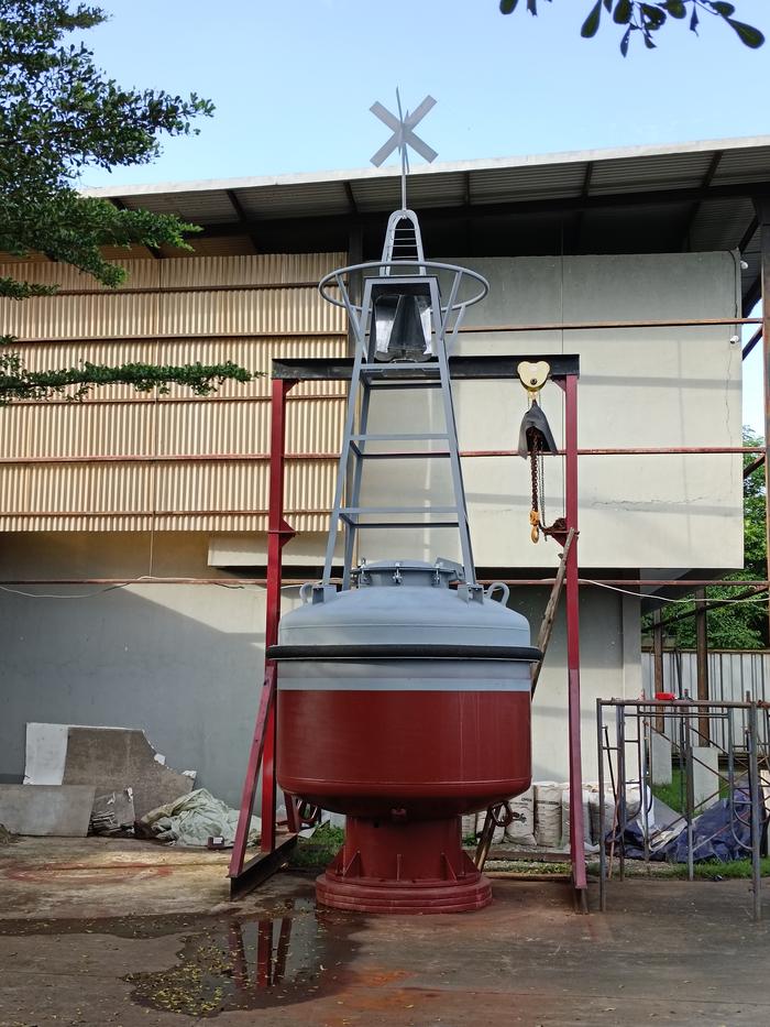 Jual Light Buoy/Rambu Suar/Pelampung Suar ukuran 2,2 meter (8mm plat ...