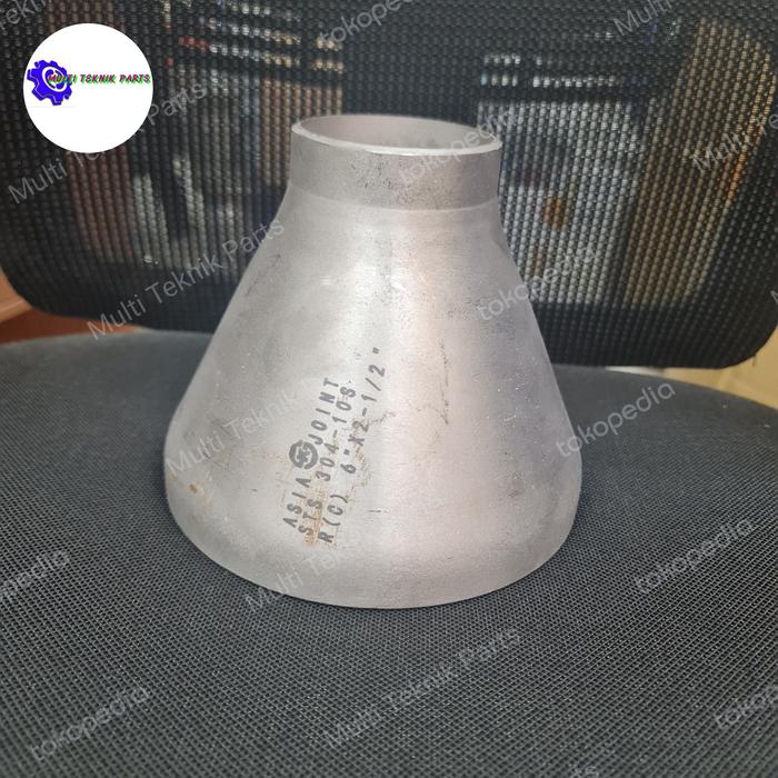 Jual Reducer Las Stainless SS 304 sch 10 6" x 2 1/2" inch - Jakarta ...