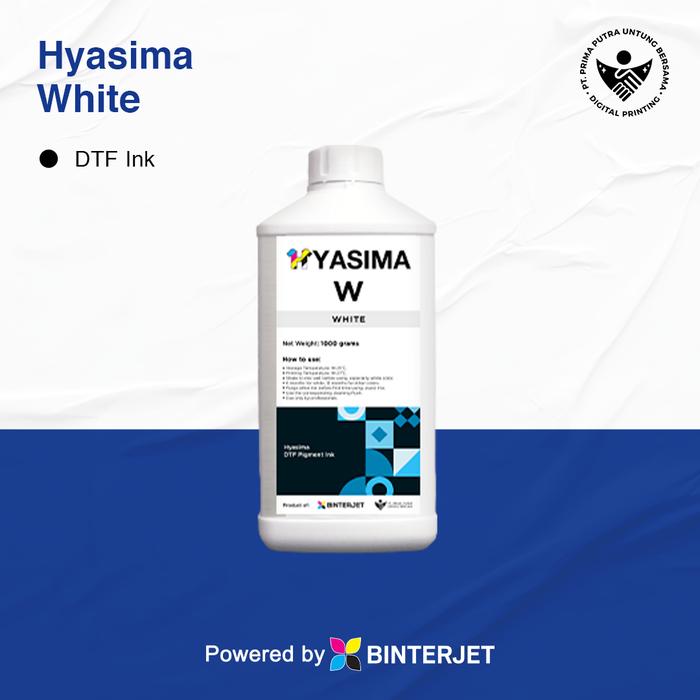 Jual Hyasima DTF ink WHITE 1000 ml - Jakarta Barat - Binterjet | Tokopedia