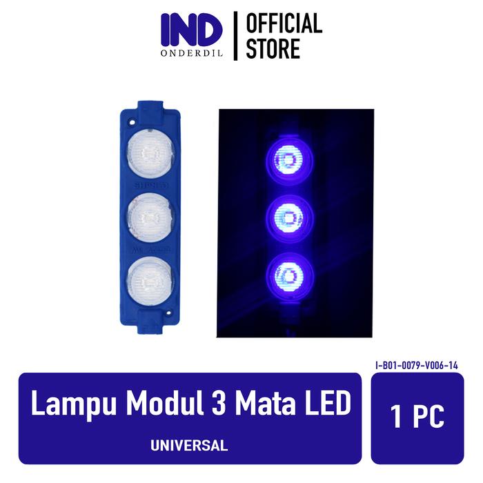 Jual Lampu Modul 3 Mata LED SMD DC 12 24 Volt 3 W Waterproof Variasi ...