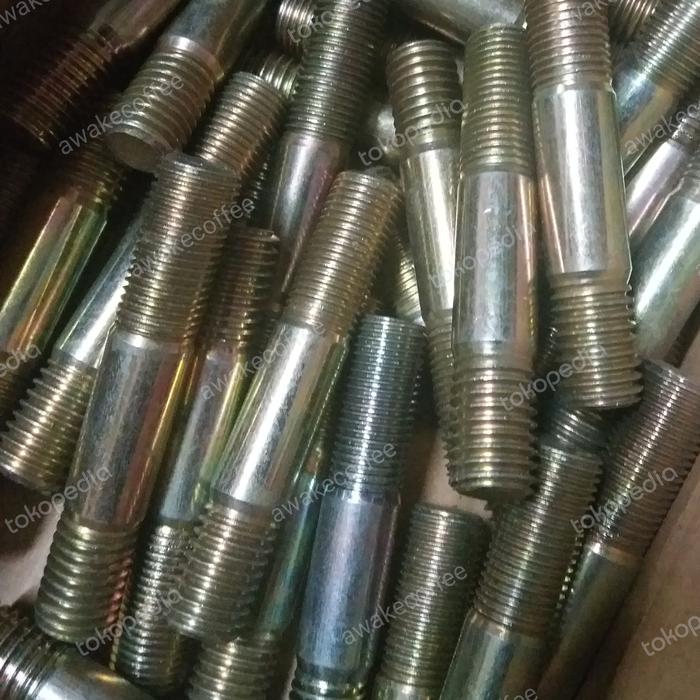 Jual Stud Bolt Baut Manifold m12 x 70 kasar/halus - Jakarta Barat ...