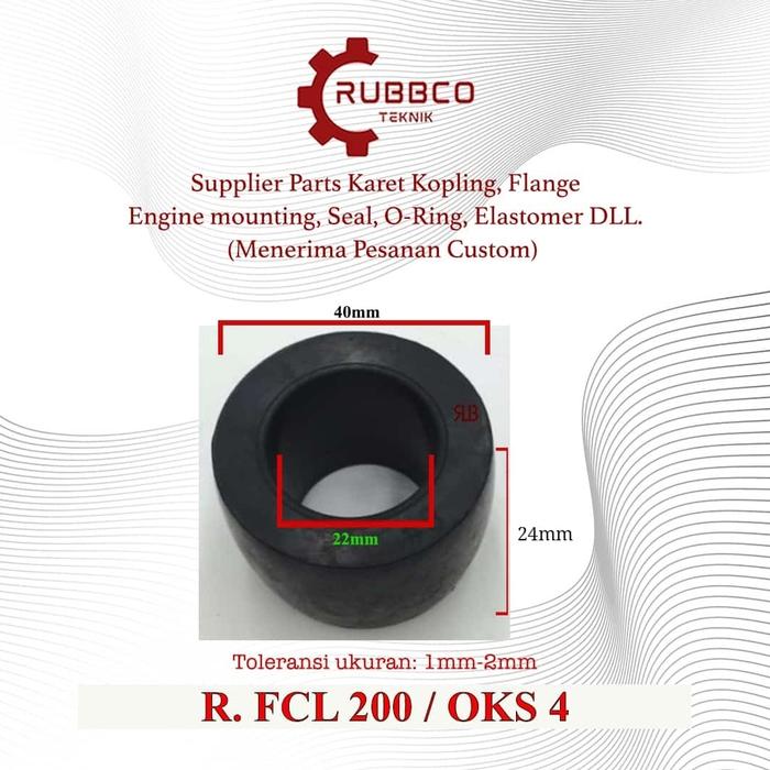 Jual Nbk Karet Kopling Fcl 200 Fcl4 Rubber Coupling Fcl 4 F4 4 224
