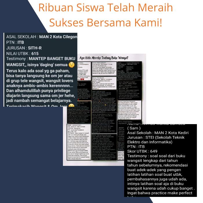 Jual Buku Utbk Ipa 2024 Wangsit Om Jero Platinum Ipa Sbmptn 2024 Di Seller Hachi - Cengkareng ...