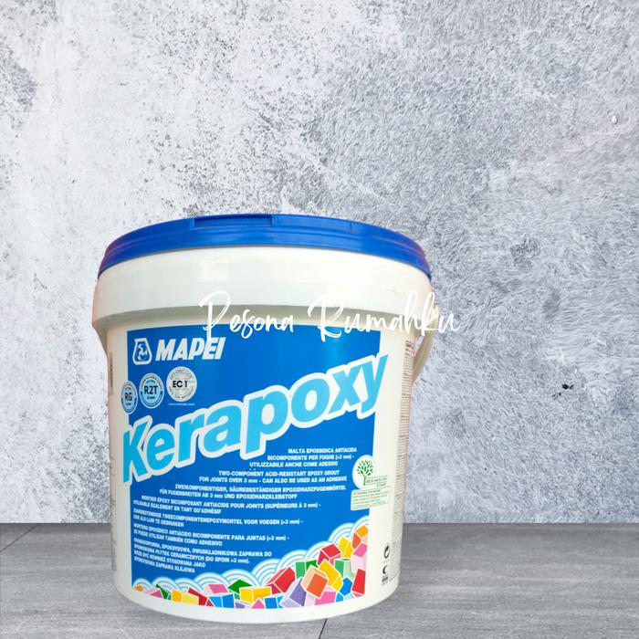 Jual MAPEI KERAPOXY 100 WHITE @5Kg/Set - Kota Depok - Pesona Rumahku | Tokopedia