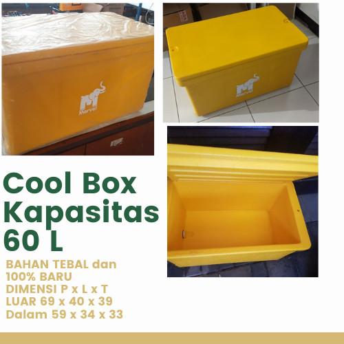 Jual Cooler Box 60 75 L / Marvel Cool es kristal batu kristal ikan ...