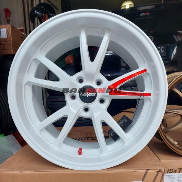 Jual Velg Lenso 95V ORIGINAL R18x9.5 6x139.7 WHITE Pajero Fortuner ...