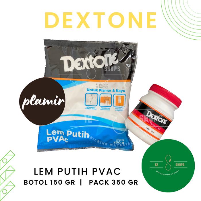 Jual DEXTONE PVAC WHITE GLUE 150GR LEM KAYU PUTIH ATK PLAMIR SERBAGUNA ...