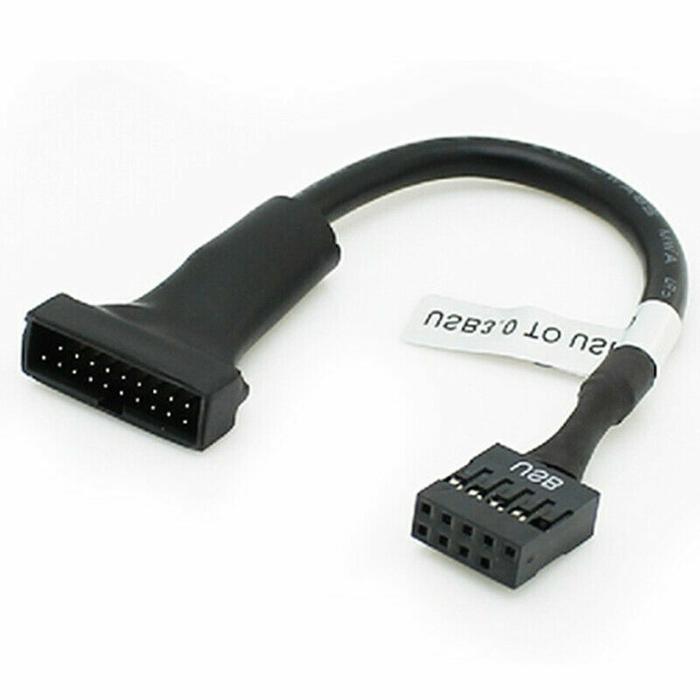 Jual 9 Pin to 20 Pin USB 2.0 MOTHERBOARD ADAPTER CONVERTER CABLE Kabel ...