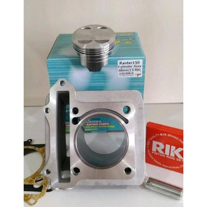 Jual PAKET BORE UP CYLINDER BLOCK ORIGINAL TWH RACING SATRIA F150 FU 68 ...