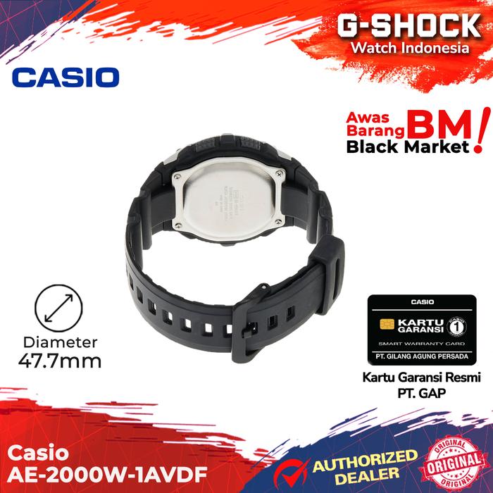 Jual Casio General Ae-2000w-1avdf Ae-2000w Ae-2000 Ae2000w Ae 2000w Di ...