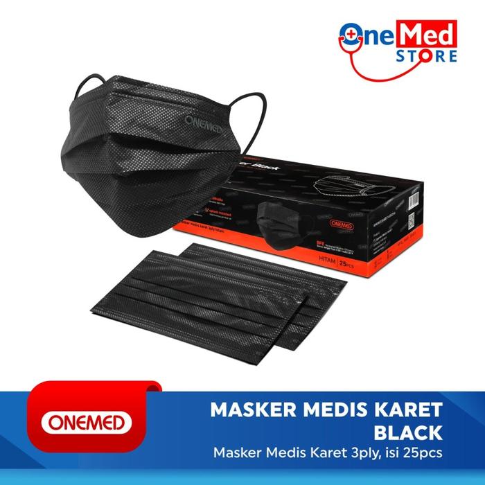 Jual Masker Medis Karet Onemed Earloop Box Isi 50 Pcs - Merah Muda ...