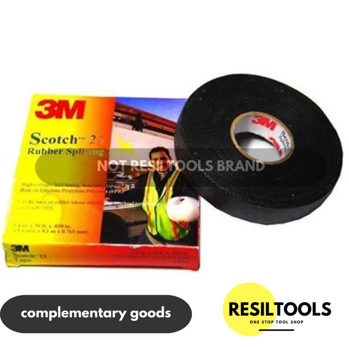 Jual Isolasi Listrik Karet 3M Scotch 23 Rubber Splicing Tape Lakban ...