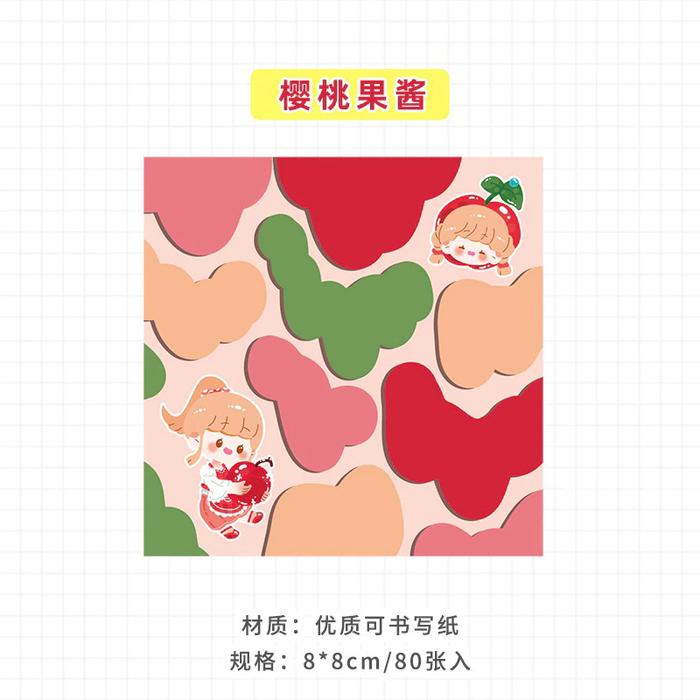 Jual STICKY NOTE AESTHETIC KAWAII LUCU TERBARU MEMO 80 LEMBAR - M-34 ...